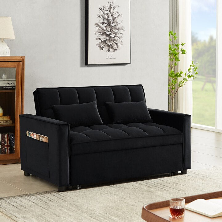 Relax Black Sleeper Sofa