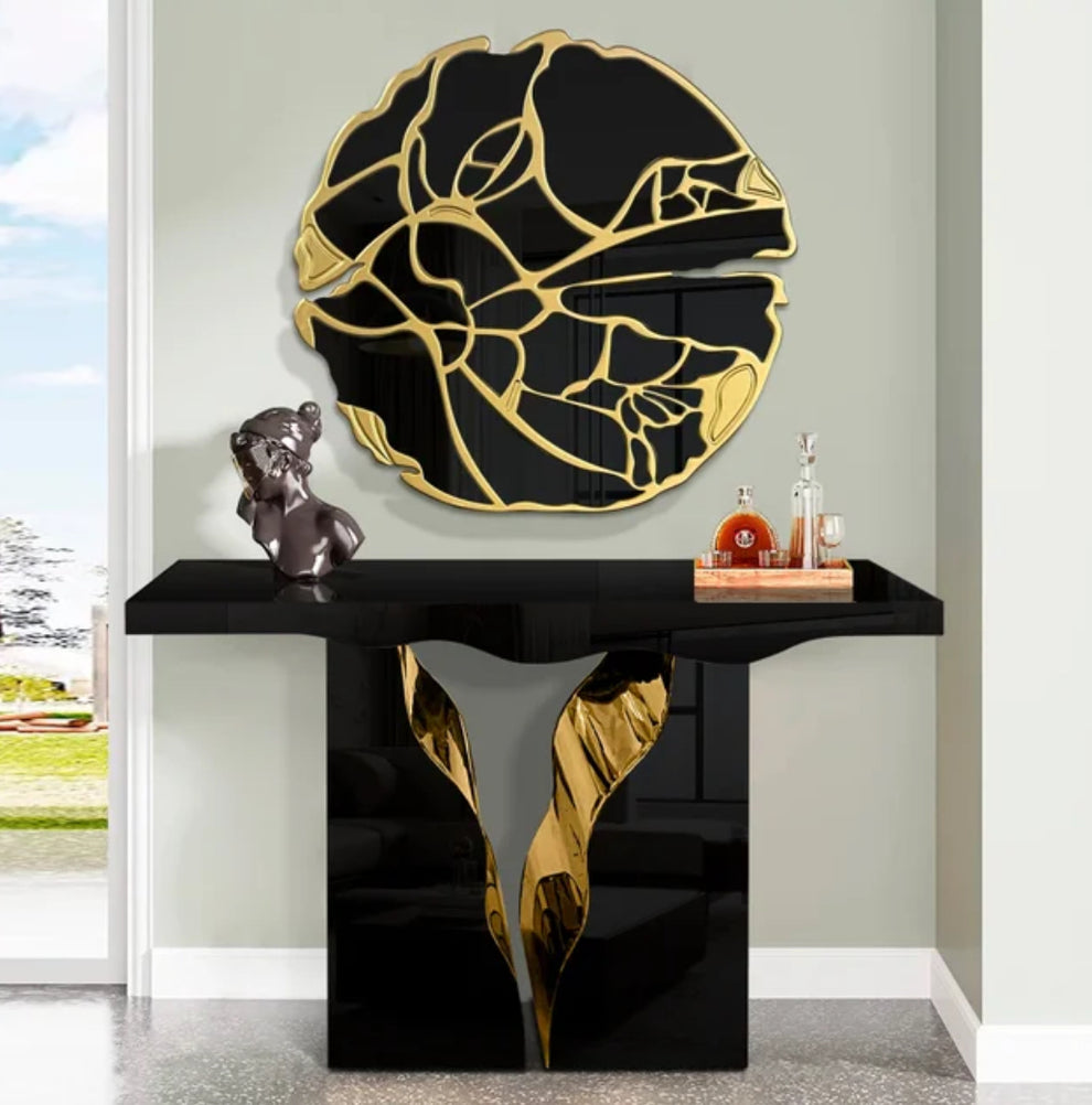 Beverly Console Table w/ Mirrow